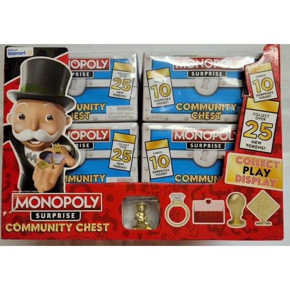 Hasbro | Toys | Monopoly Surprise Community Chest Hasbro Lot Of 8 ...